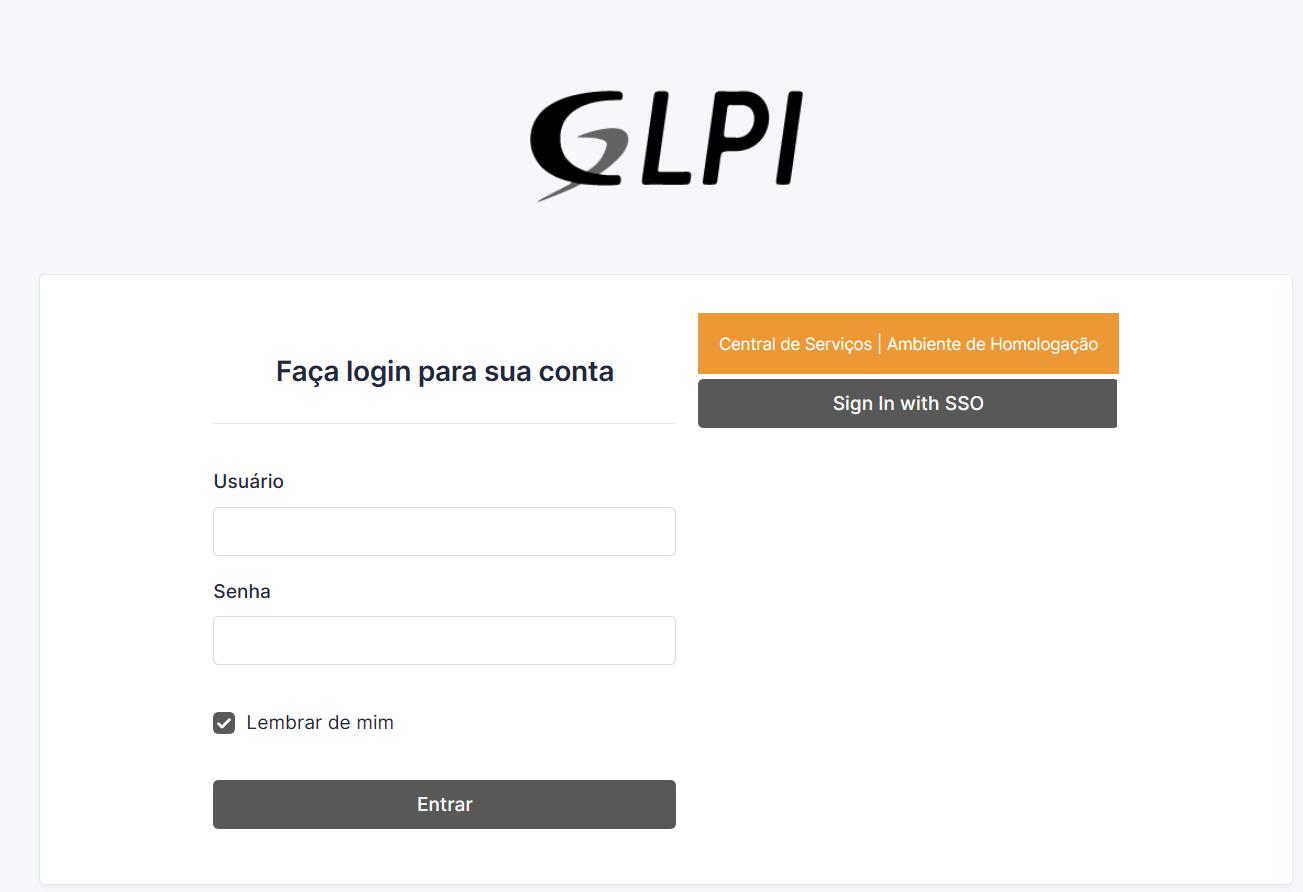 Login no GLPI com Azure AD