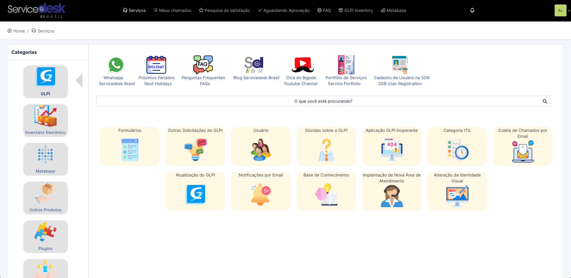 LIVE GLPI 11 e plugin Formulários com botões